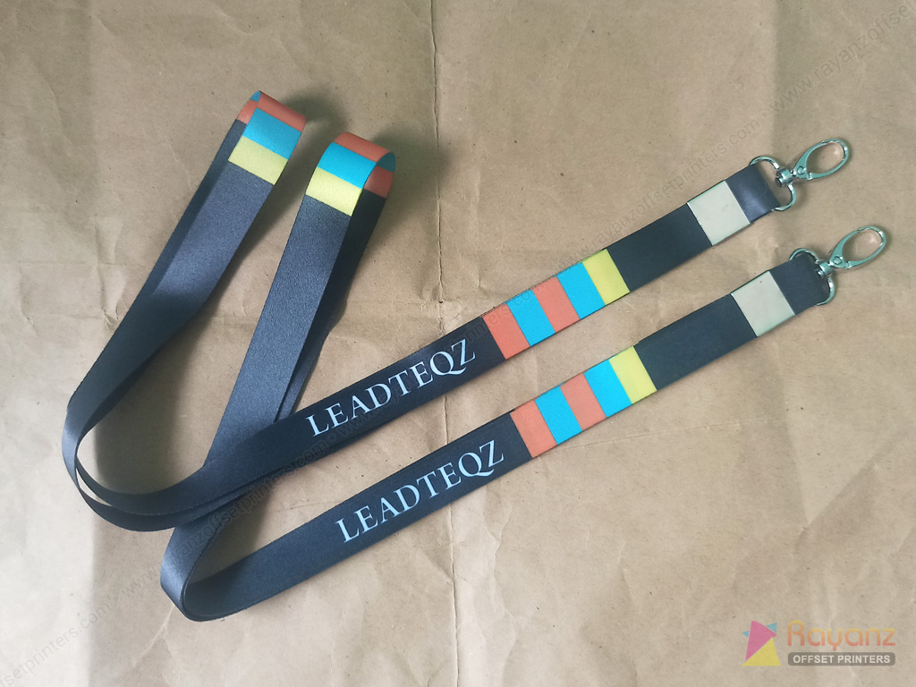 ID Card Rope Printing | 20mm Multi Colour ID Tag @ Rs.40/-