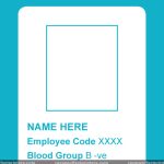 ID Card Format PDF Free Download | ID Card Design | Template