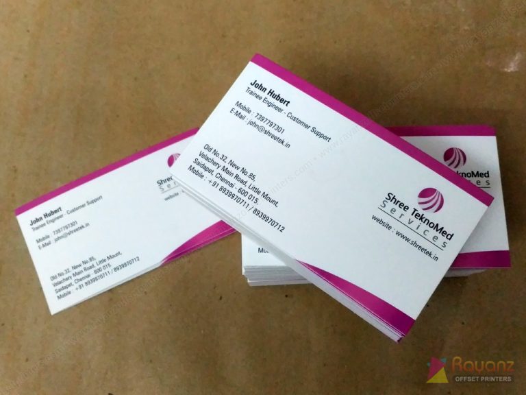 Visiting Card Price | 1000 Visiting Card @ Rs.950 - Rayanz