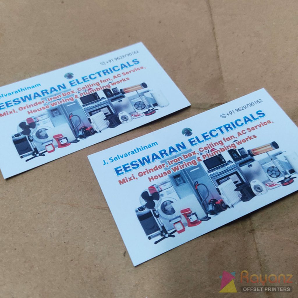 Visiting Card Price | Matte Business Card Printing @ ₹1,200