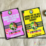 Blood Test Pamphlet Sample | Multicolour Notice | A5 Leaflet